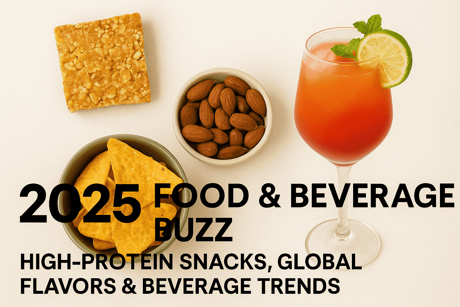 Food & Beverage Buzz 2025: High‑Protein Snacks, Global Flavors ...