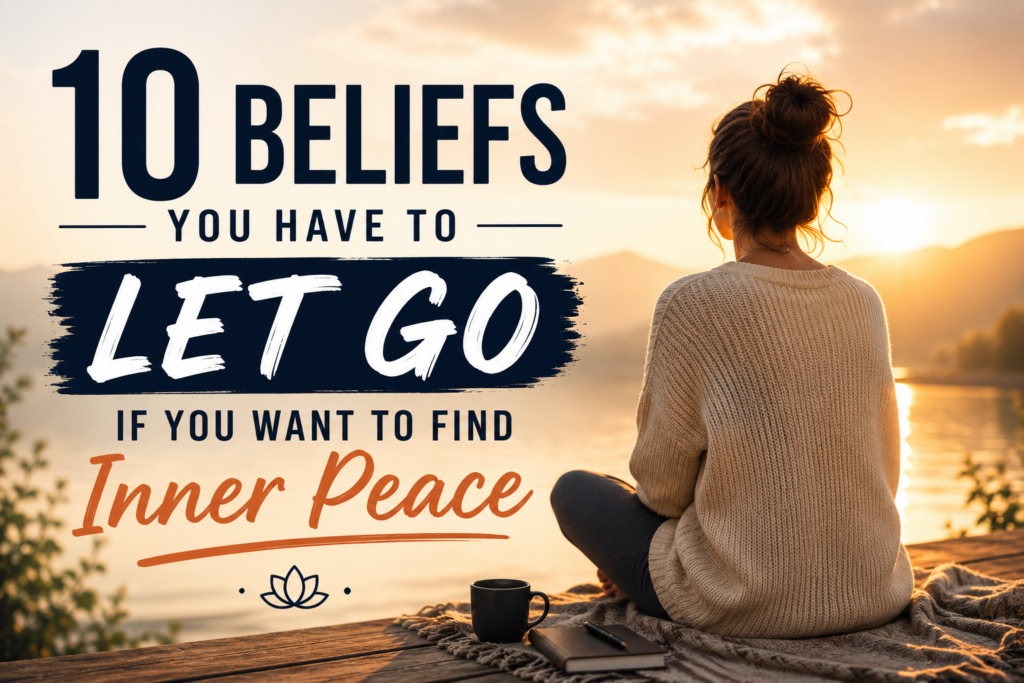 10 Beliefs You Need to Let Go of to Find Inner Peace